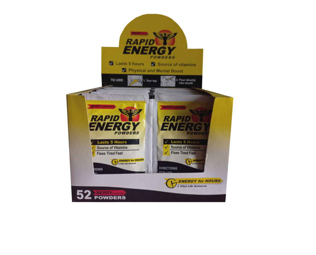 Rapid Energy Powders box of 52 - Awesome Dealz